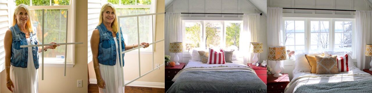 Easy DIY Window Grid Upgrade for Builder-Grade Windows