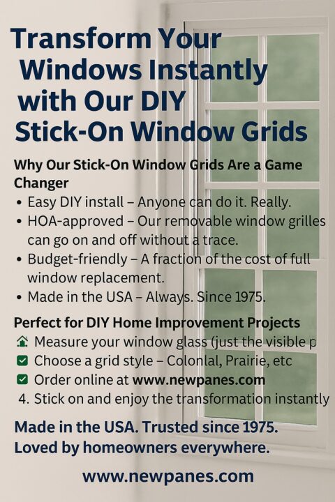 Simple Guide to Adding Window Grilles To Existing Windows